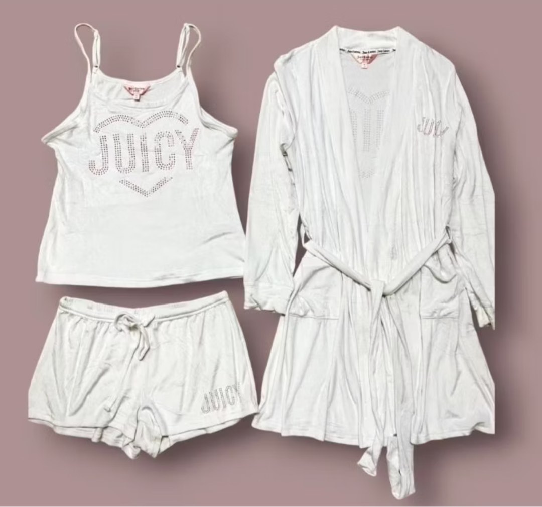 Juicy Couture Intimate Velvet Set, Women's Fashion, Dresses & Sets ...