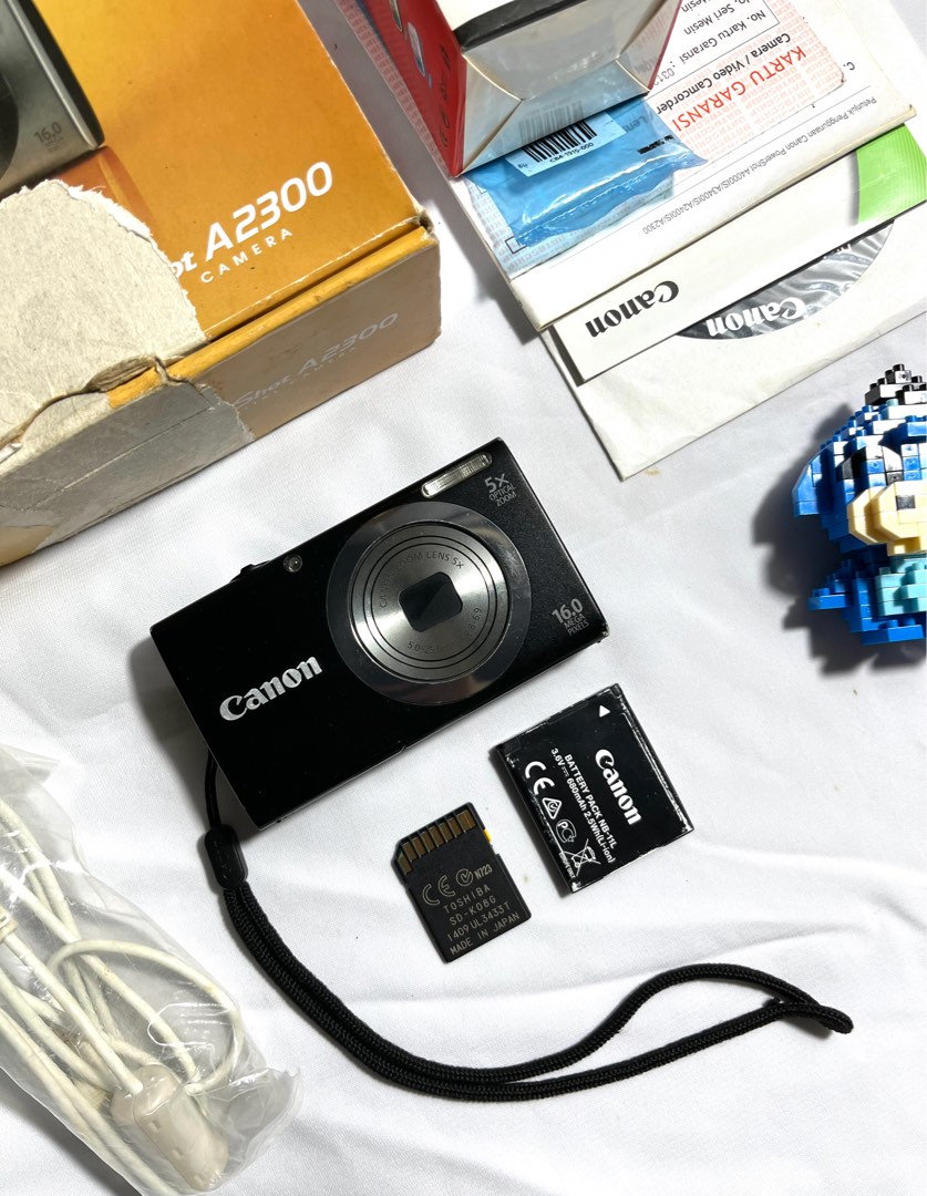 Kamera digicam Canon Powershoot A2300 Hd Fullset box, Fotografi di ...