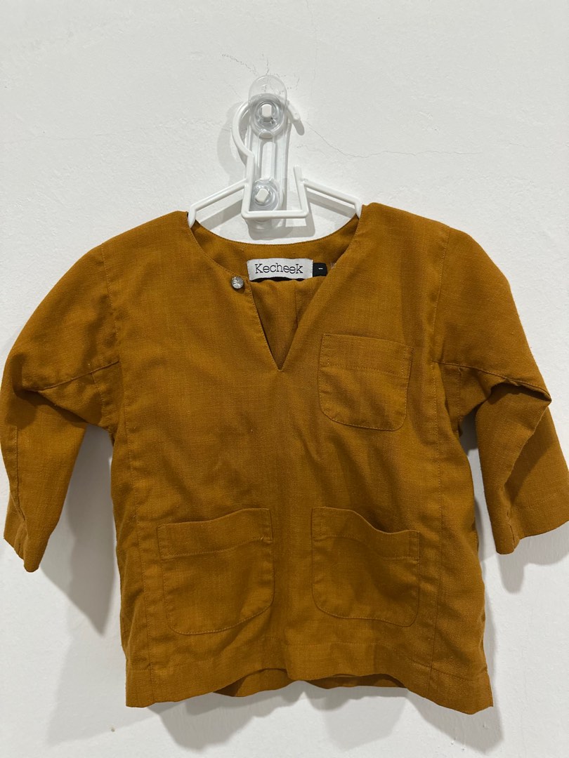 Kecheek Baju Melayu 1yo, Babies & Kids, Babies & Kids Fashion on Carousell