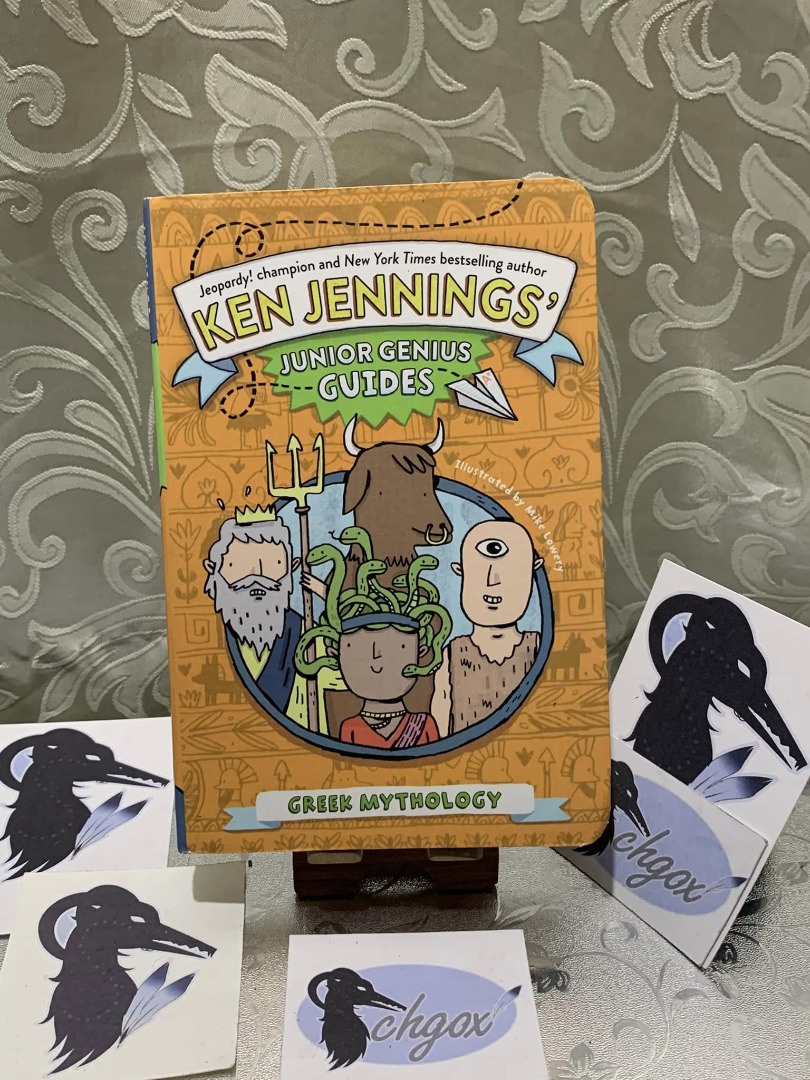 Ken Jennings' Junior Genius Guides: Greek Mythology; Illustrated by Mike Lowery | Paperback ...