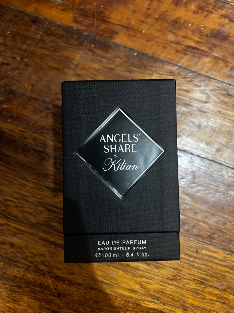 Killian Angels Share parfum 100ml with box reciept and bag, Beauty ...