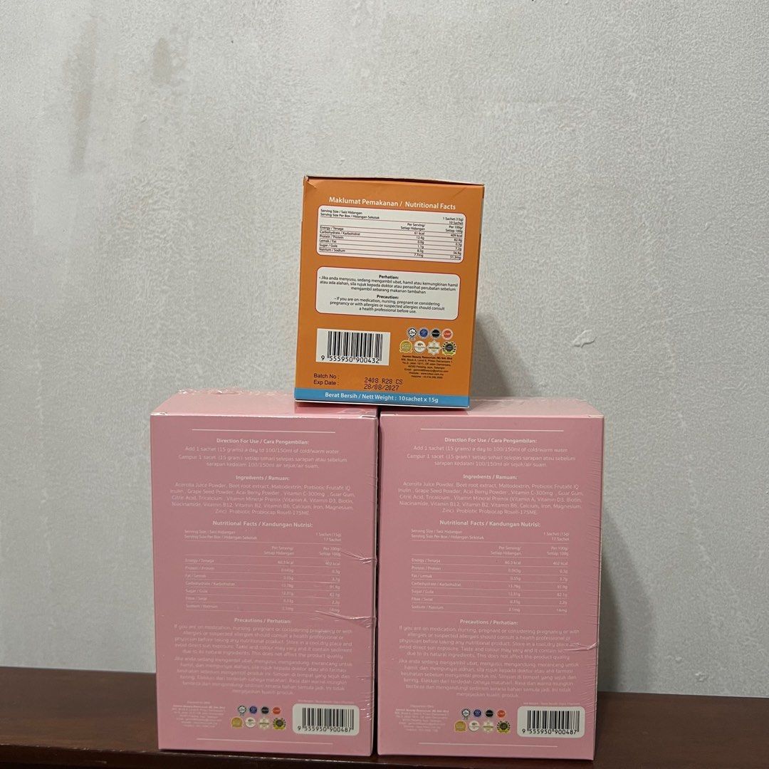 [SET] Kitsui Whitie Snow Biotic + Vit C & Kitsui Vita C+ Shine, Health ...