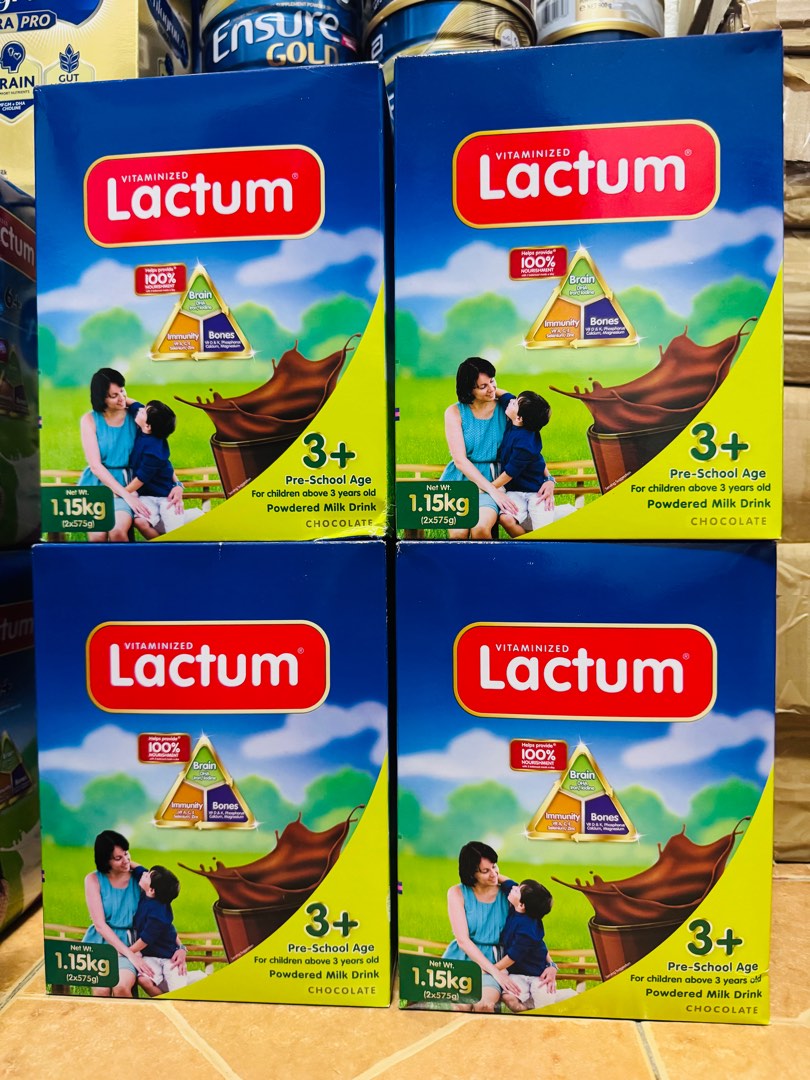 LACTUM 3+ Chocolate 1.15kg (2026 Expiry), Food & Drinks, Beverages on ...
