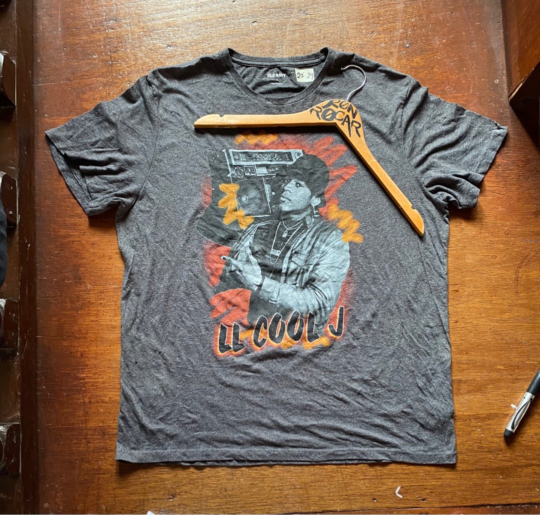 LL COOL J BY OLD NAVY Brand VINTAGE Rap Tee vibes, Men's Fashion, Tops ...