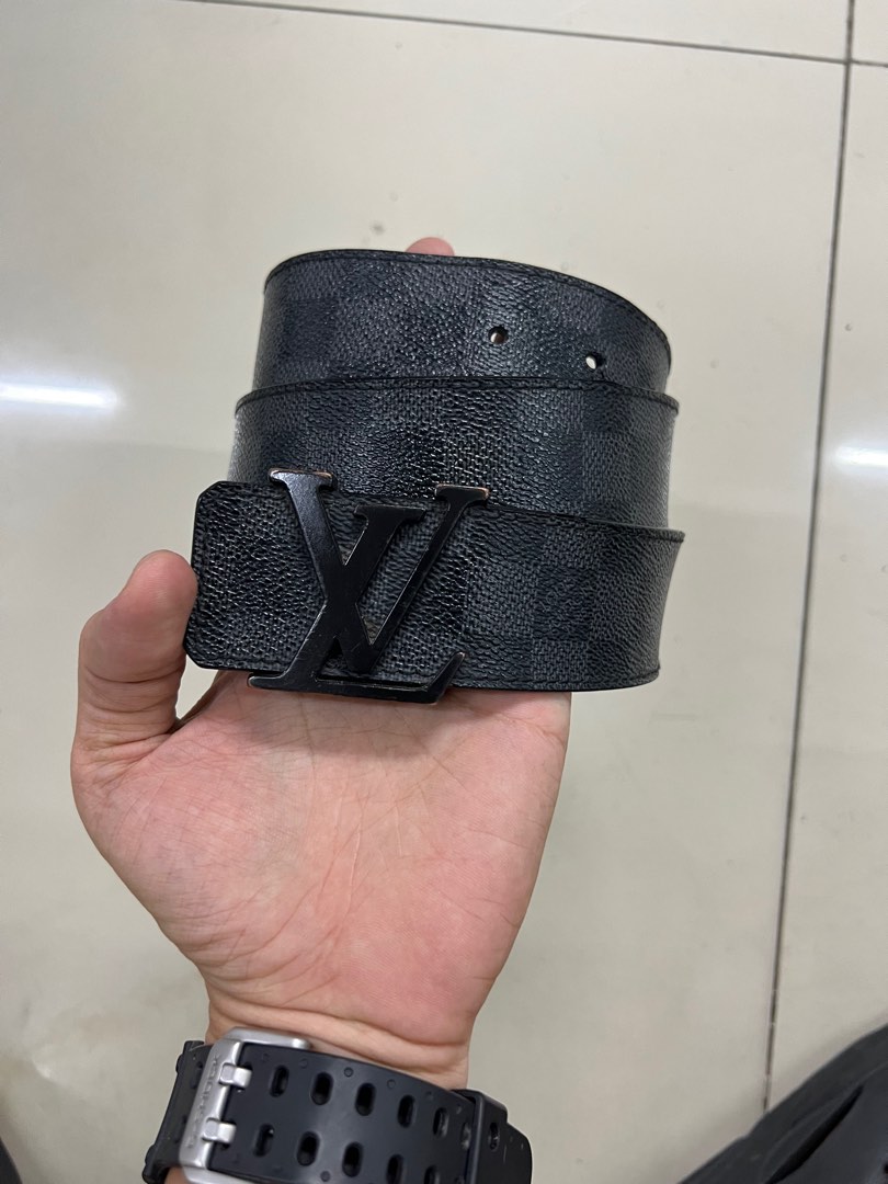 Louis Vuitton Damier Belt, Men's Fashion, Watches & Accessories, Belts ...