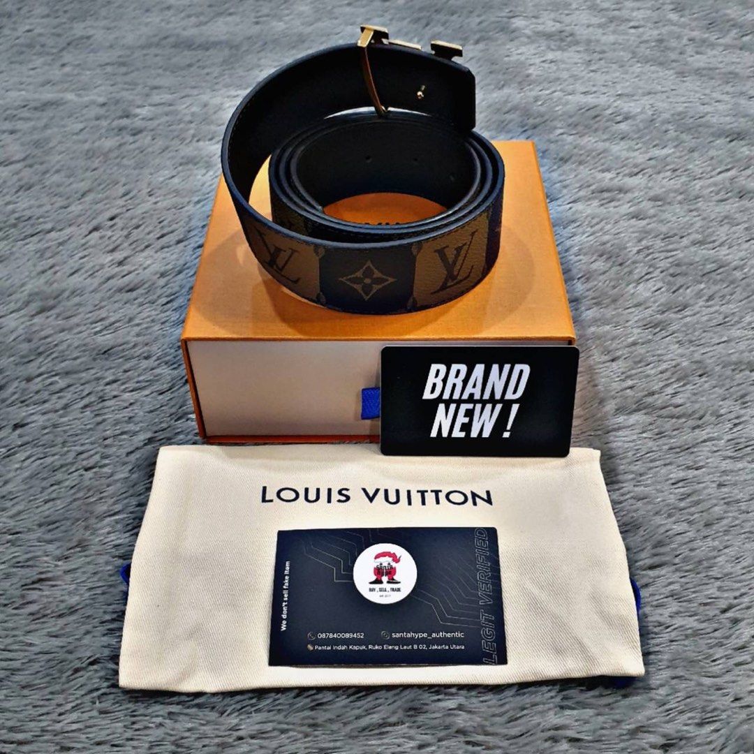Louis Vuitton X Nigo Eclipse Logo Belt *Limited edition*, Men's Fashion ...