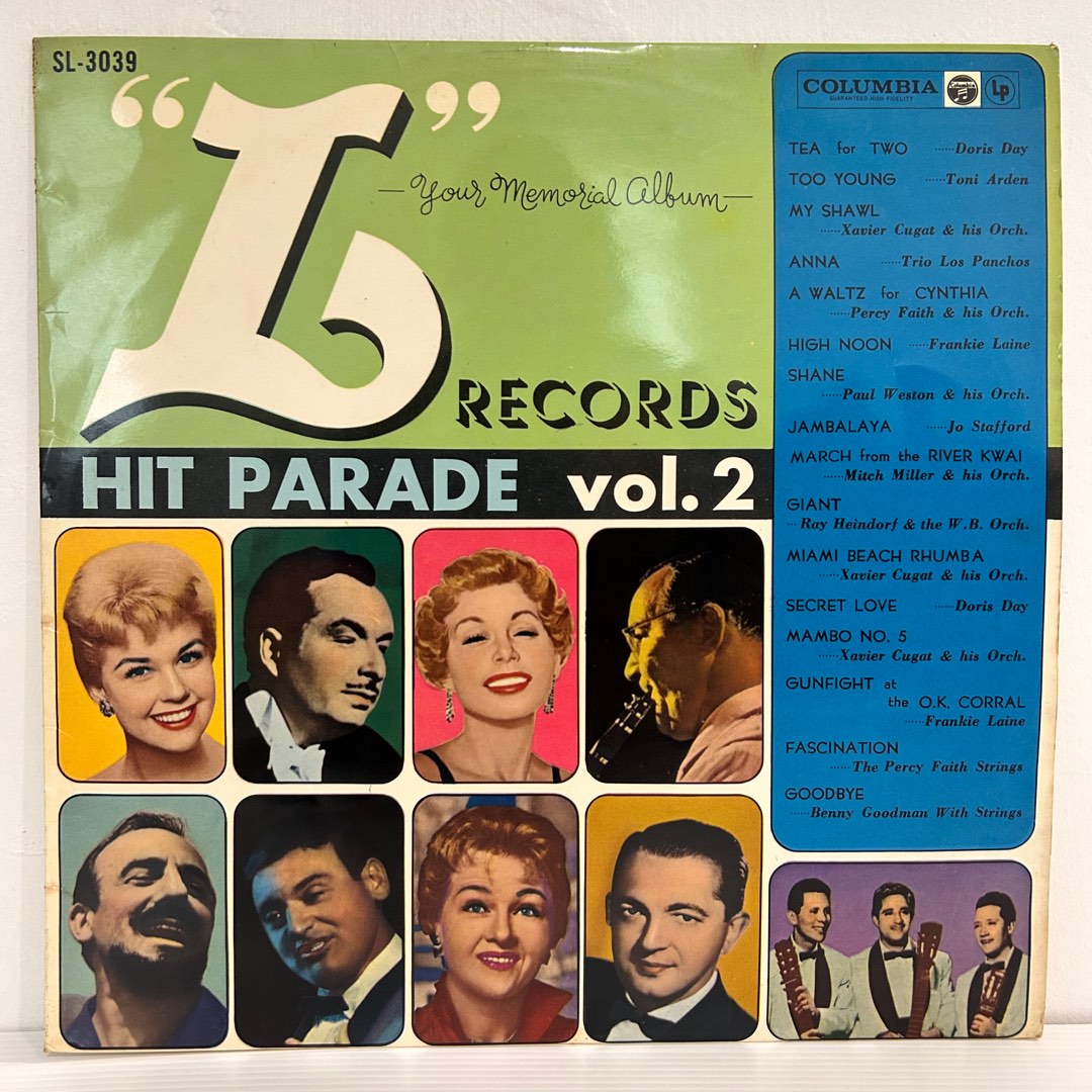 (LP) L Record : Hit Parade Vol 2 Yours Memorial Album, Hobbies & Toys ...