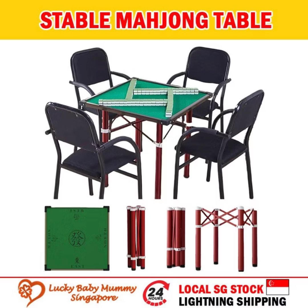 Mahjong Table | Foldable Table | Outdoor Foldable Game Table | Mahjong ...