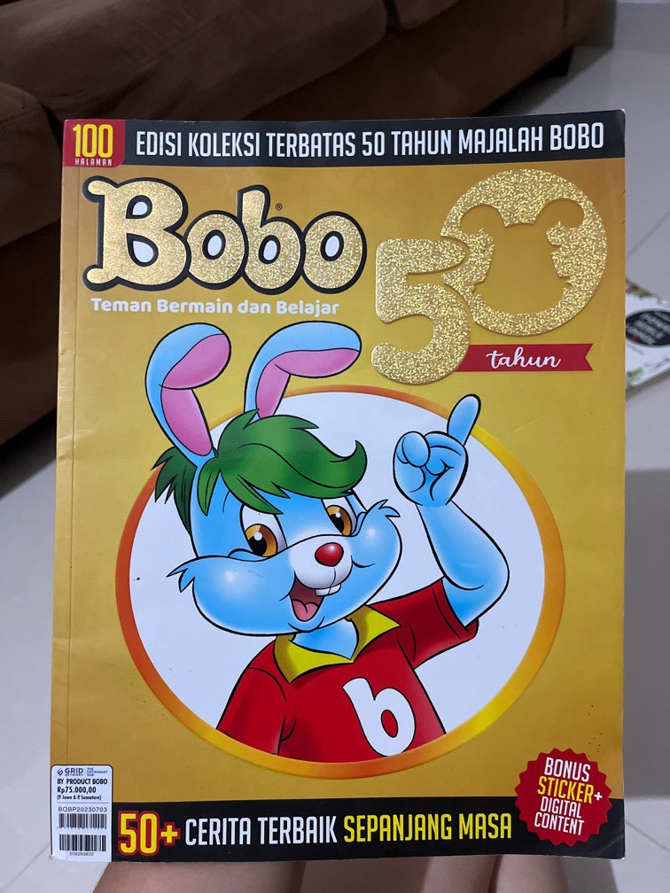 Majalah Bobo 50 Tahun Limited Edition, Buku & Alat Tulis, Majalah & Lainnya di Carousell