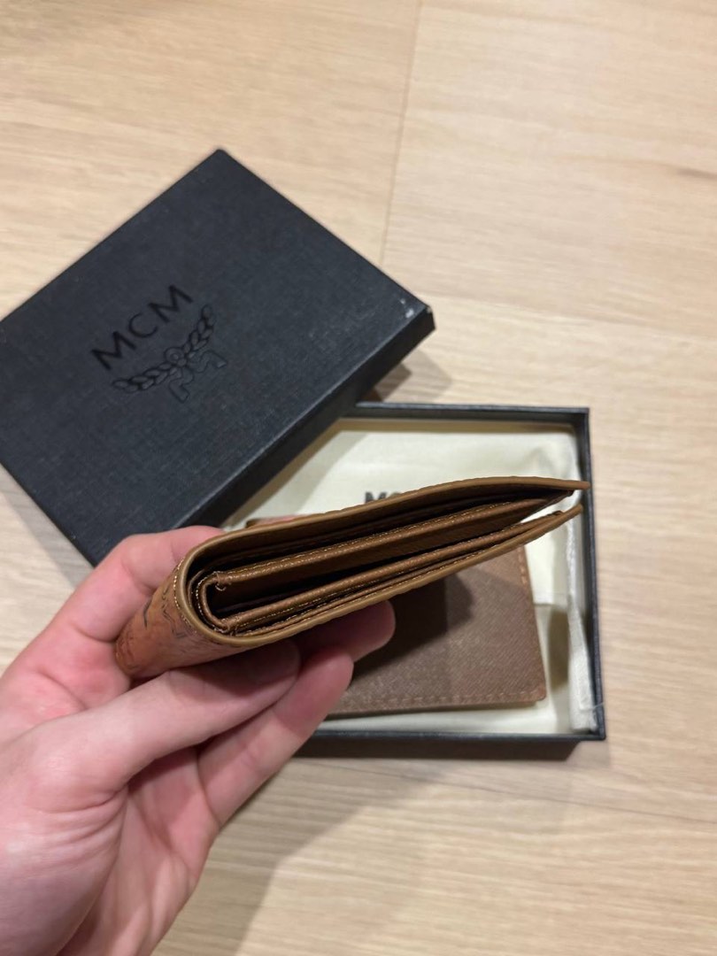 Mcm logo print wallet, Men's Fashion, Watches & Accessories, Wallets ...