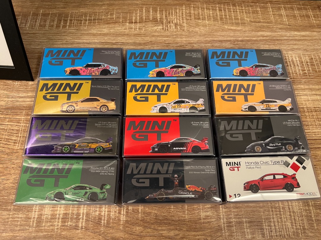 Mini GT/ Kaido House Box Nissan Skyline R35 LBWK Mazda RX7 Honda Civic ...