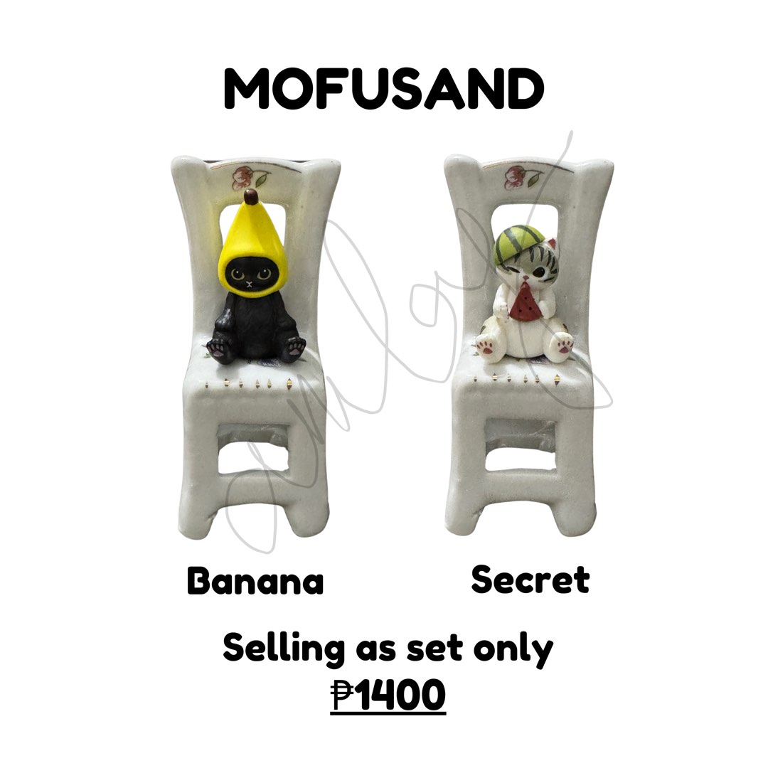 Mofusand SECRET and BANANA Gourmet Series, Hobbies & Toys, Memorabilia ...