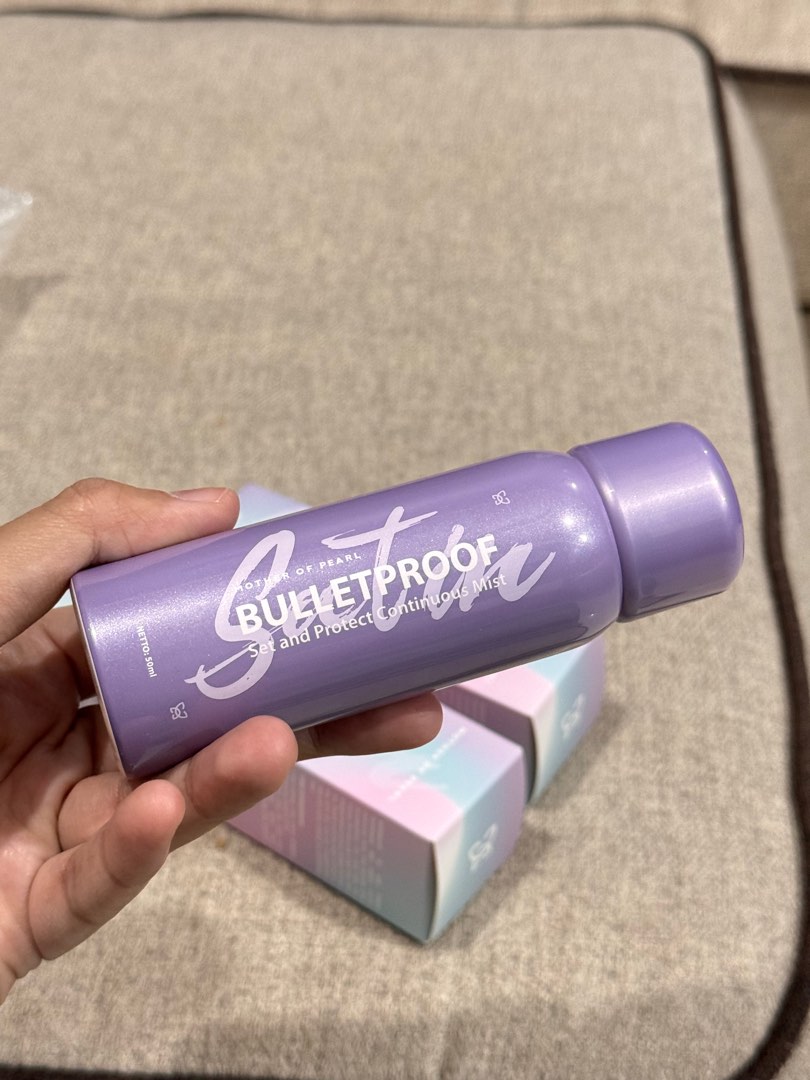 MOP TASYA FARASYA SETTING SPRAY BULLETPROOF, Kesehatan & Kecantikan ...