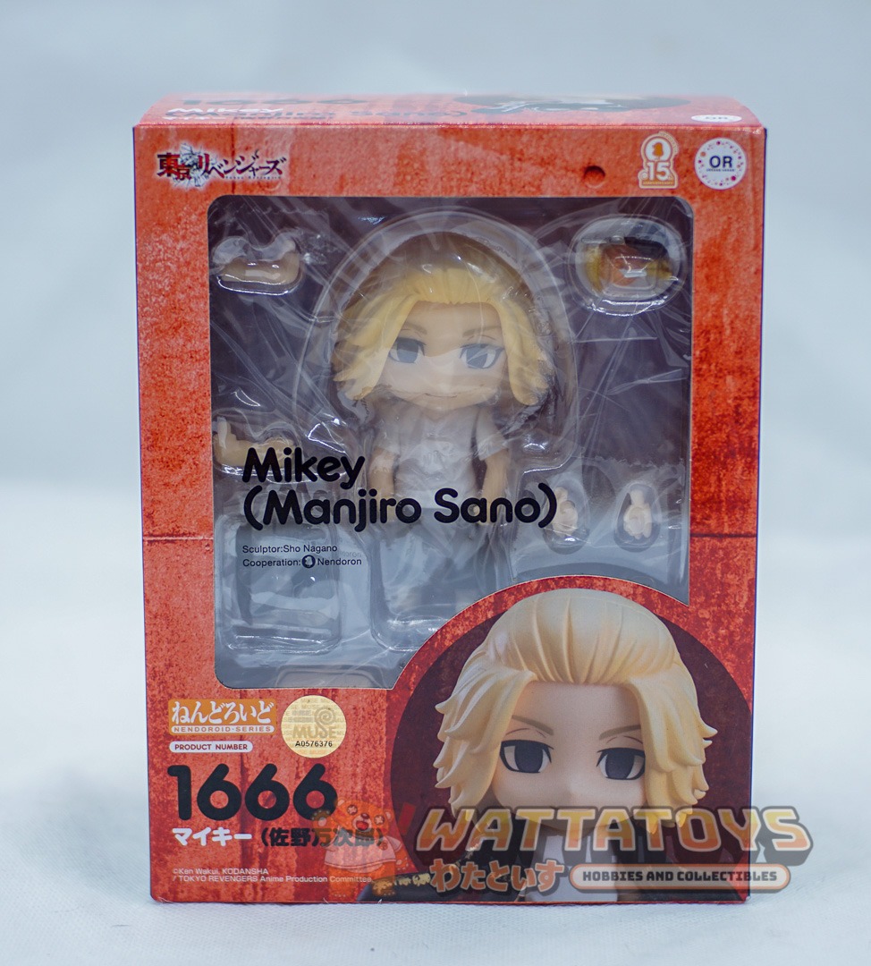 Nendoroid 1666 - Tokyo Revengers - Mikey (Manjiro Sano), Hobbies & Toys ...