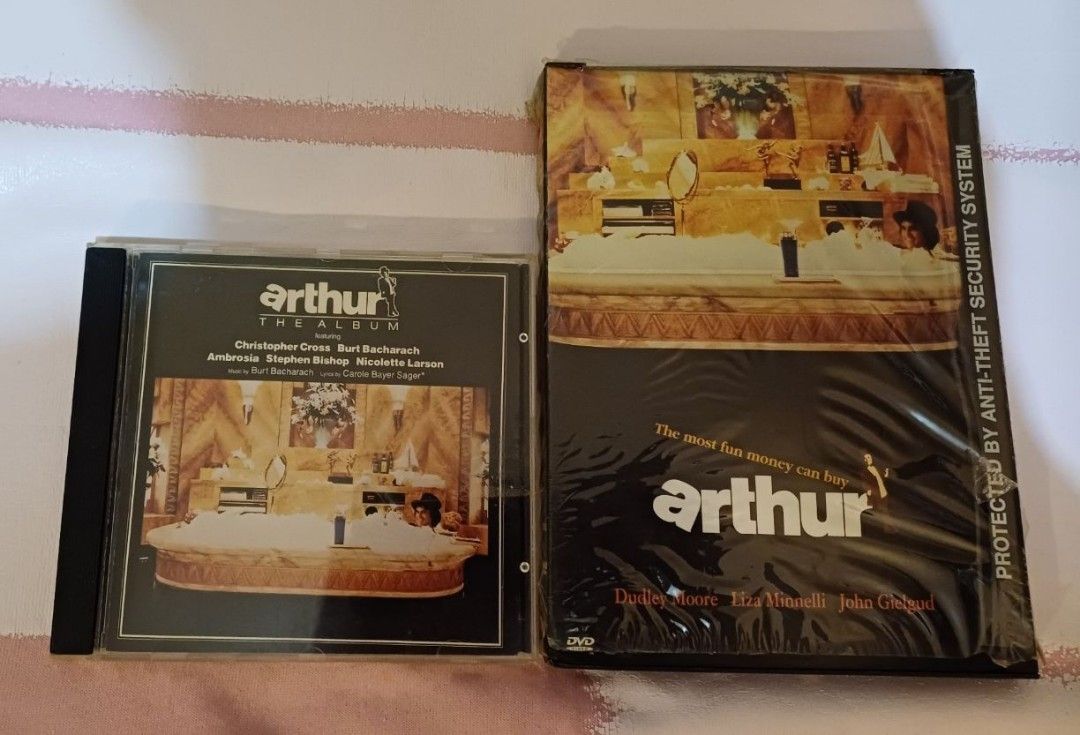 NO IFPI 1981 Arthur The Album Original Soundtrack CD And Movie Snapcase ...