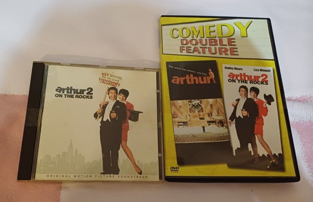 NO IFPI 1988 Arthur 2 On The Rocks Original Soundtrack CD And Movie DVD ...