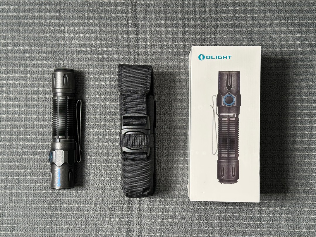 Olight Warrior 3S Ti Stonewash, Hobbies & Toys, Stationary & Craft ...