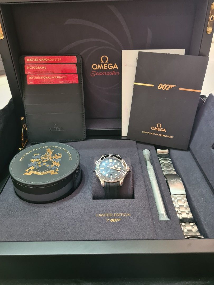 Omega Seamaster Diver 300M For The 50th Anniversary Of 'On Her Majesty ...