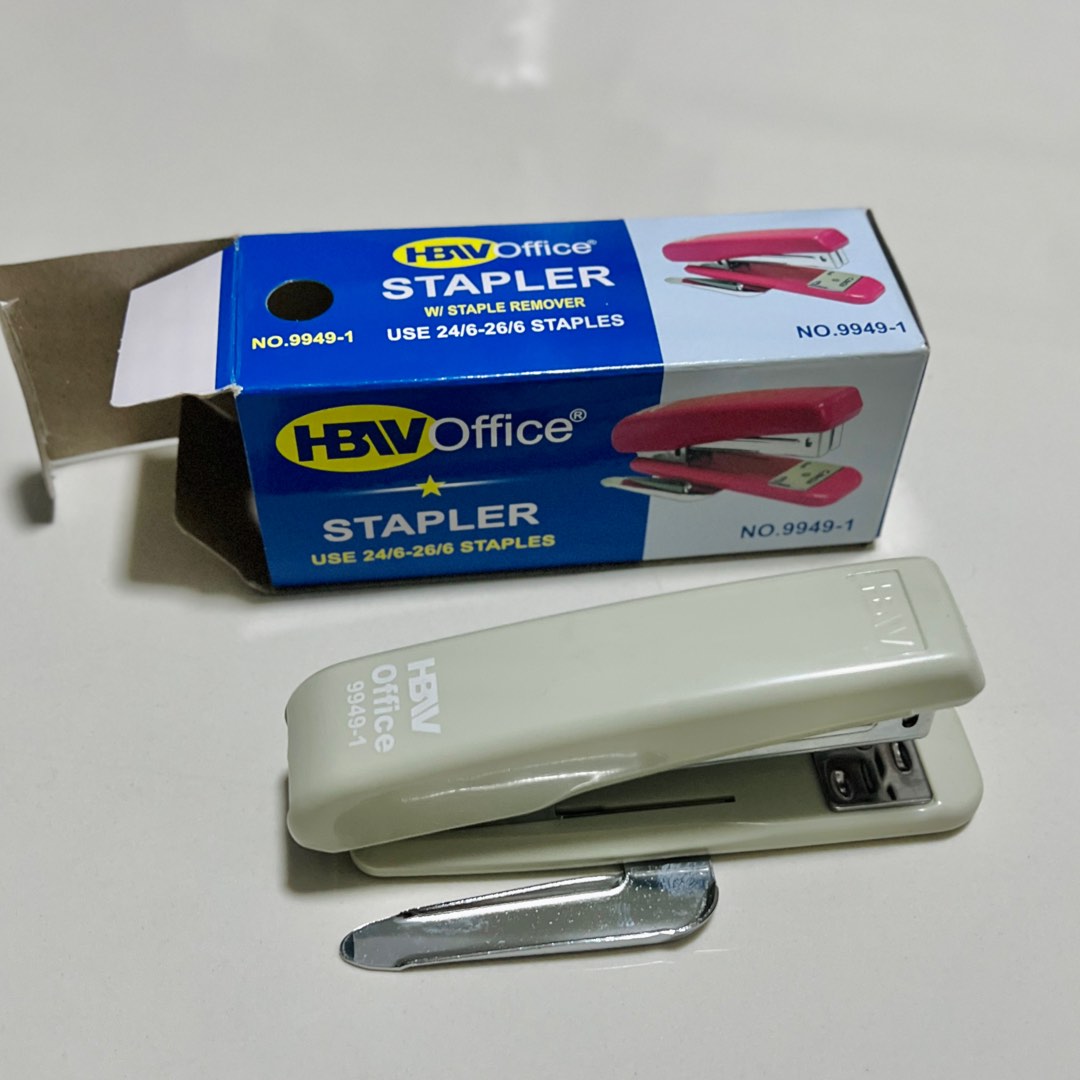 Original HBW Stapler Big No.35 W/Remover 9949-1, Hobbies & Toys ...