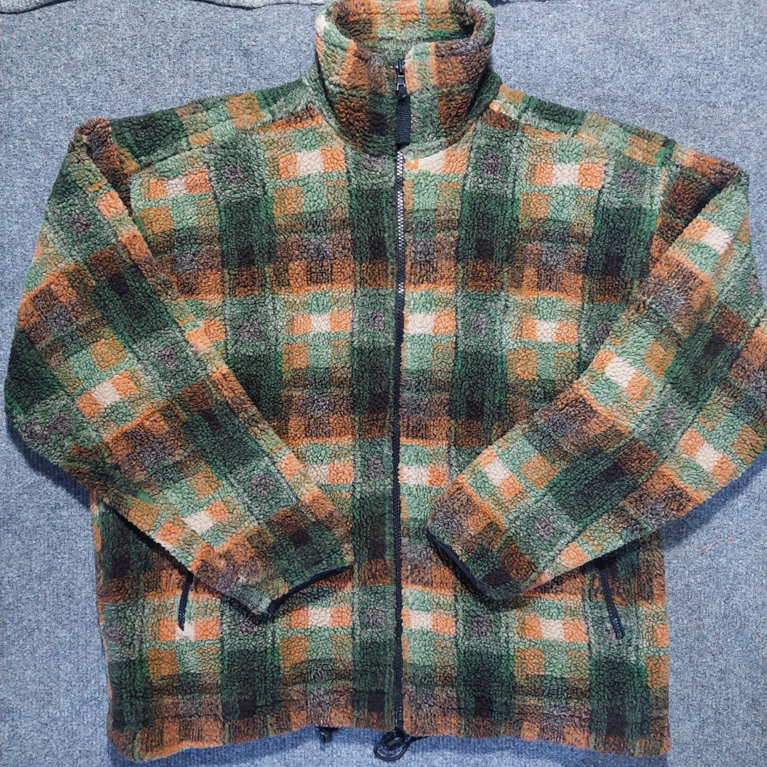 Papas Craft Sherpa Jacket, Fesyen Pria, Pakaian , Baju Luaran di Carousell