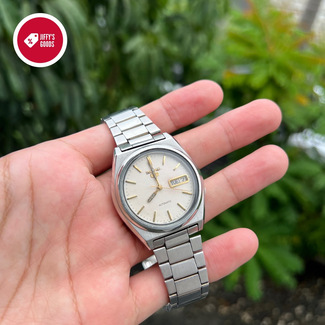 (Pasaran 1,5jt) Jam Tangan Klasik Vintage Seiko 5 Original Automatic, Fesyen Pria, Jam Tangan di ...