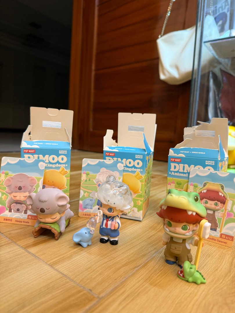 Popmart Dimoo Animal Kingdom, Hobbies & Toys, Toys & Games on Carousell