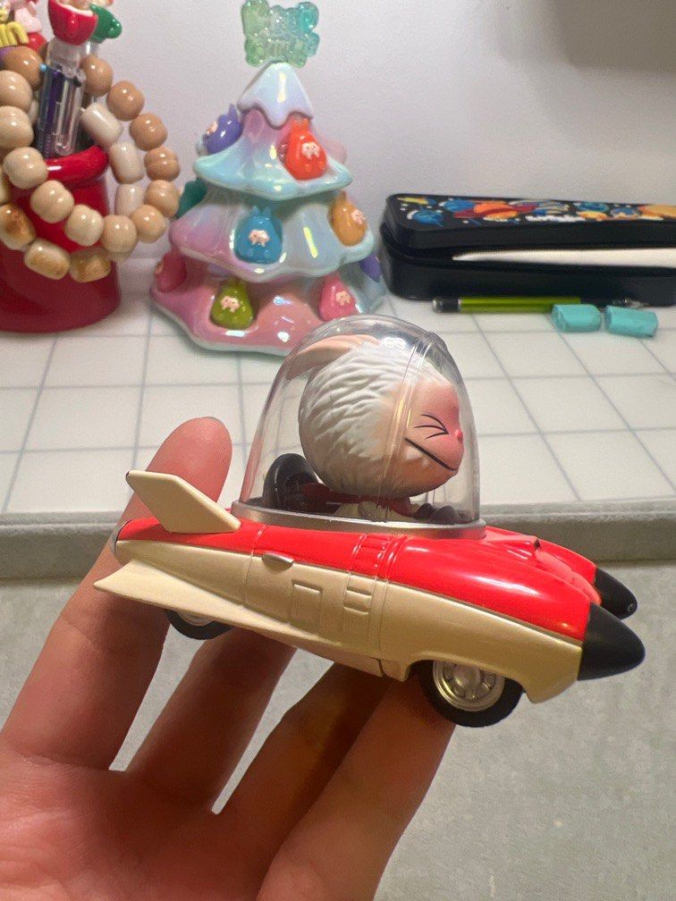Popmart Labubu Car Toy泡泡玛特拉布布, Hobbies & Toys, Toys & Games on Carousell