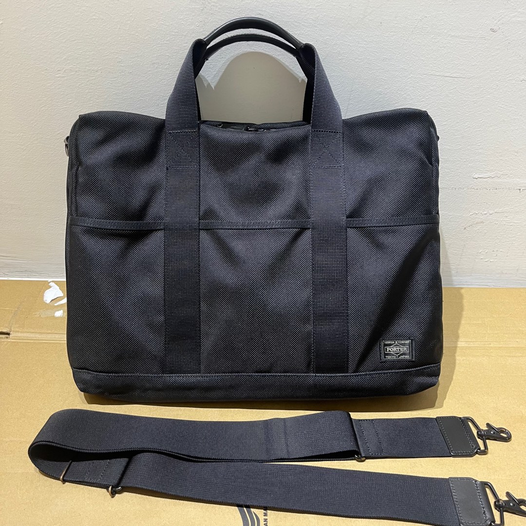 Porter stage 2-way briefcase, Men's Fashion, Bags, Briefcases on Carousell