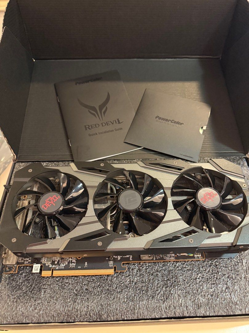 PowerColor Radeon RX 5700 XT Red Devil 8GB DDR6 PCIE 4.0 with Original ...