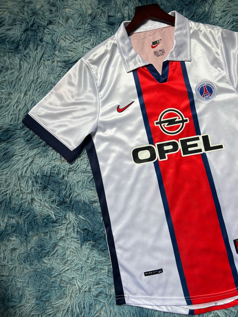 PSG RETRO JERSEY 98/99, Men's Fashion, Activewear on Carousell