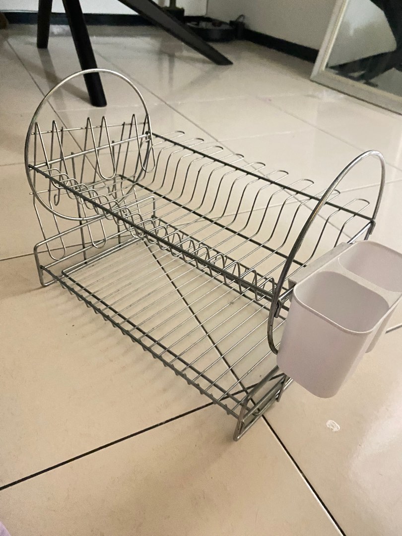 Rak Pinggan Besi, Furniture & Home Living, Kitchenware & Tableware ...