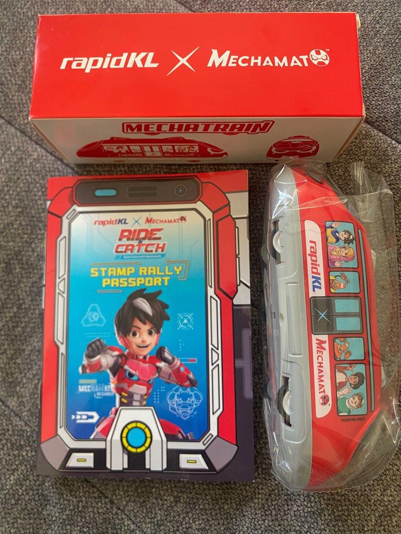 RapidKL X Mechamato Mechatrain (Limited Edition), Hobbies & Toys, Toys ...