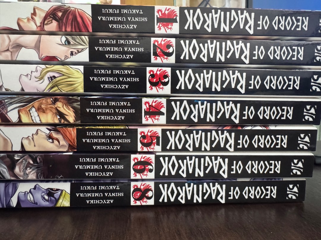 Record of Ragnarok Viz Volumes, Hobbies & Toys, Books & Magazines ...