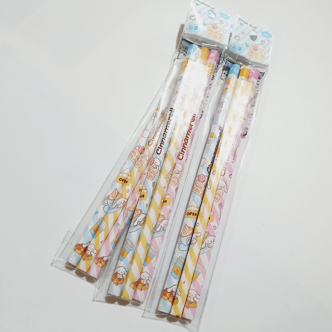 Sanrio Cinnamoroll Pencil Set, Hobbies & Toys, Stationary & Craft ...