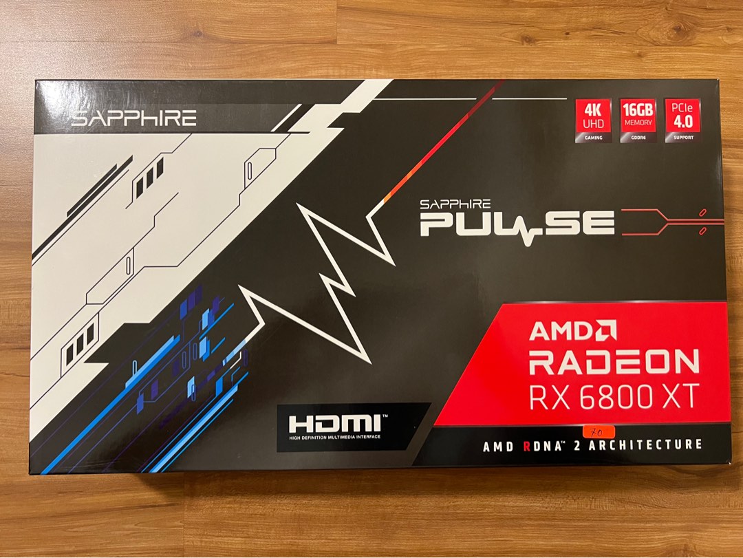 SAPPHIRE PULSE 6800 XT 16GB, Computers & Tech, Parts & Accessories ...