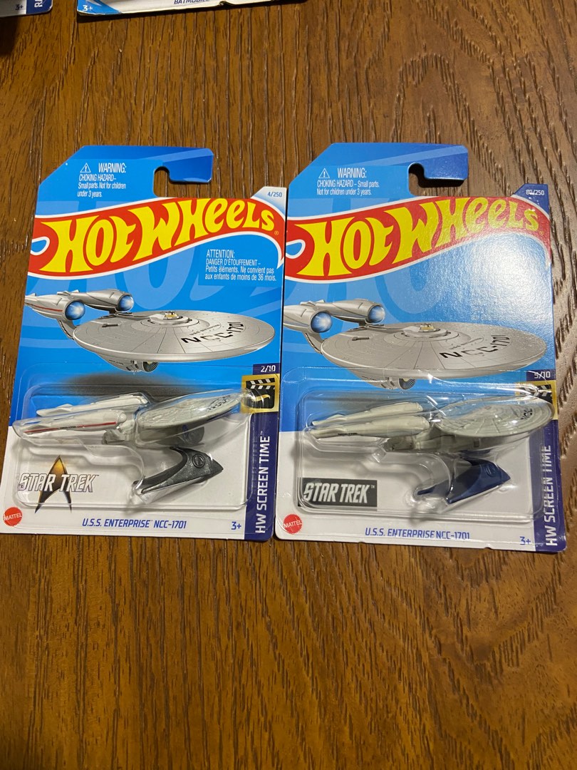 Set of 2 Star Trek Enterprise NCC-1701 Entreprise HW Screen Time ...