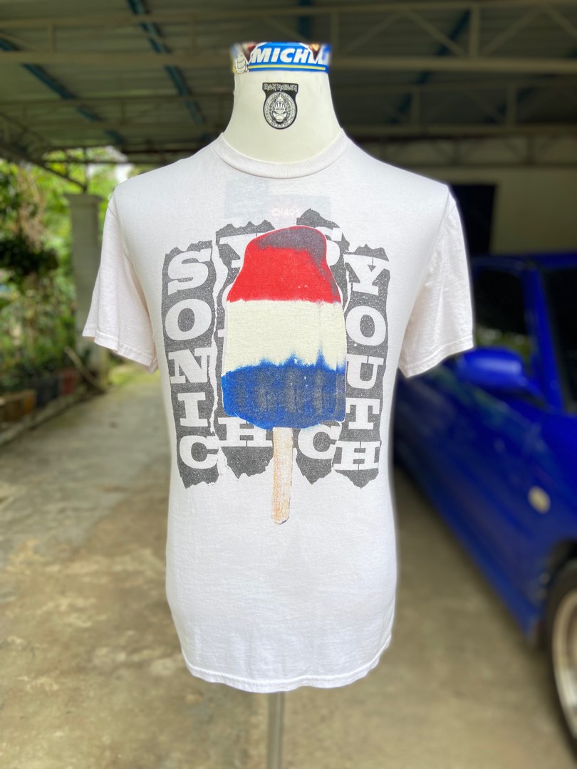 Sonic youth bomb pop ice cream, Men's Fashion, Tops & Sets, Tshirts ...
