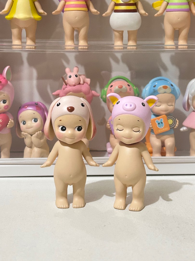 Sonny Angel Lop Ear (Reg) & DH Pig (Surg), Hobbies & Toys, Toys & Games on Carousell