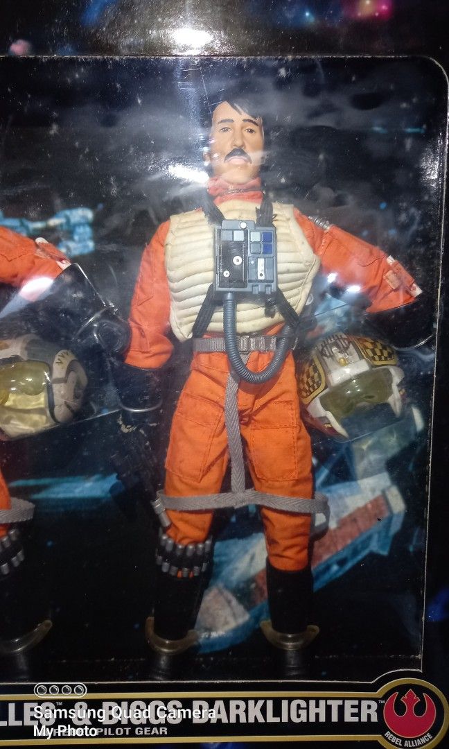 Star Wars 12 inch X Wing Pilot Wedge and Biggs, Hobbies & Toys ...