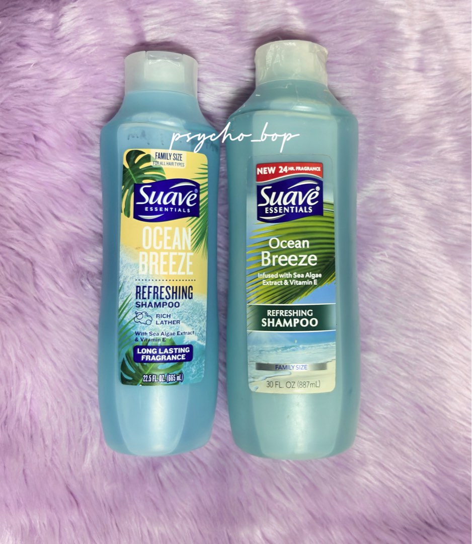 Suave Ocean Breeze Shampoo [665 & 887mL), Beauty & Personal Care, Hair ...