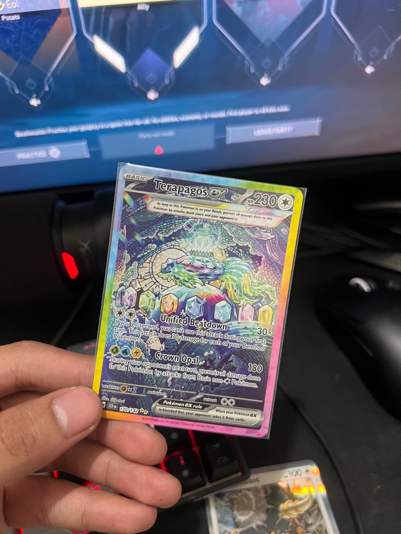 Terapagos ex SIR, Hobbies & Toys, Toys & Games on Carousell