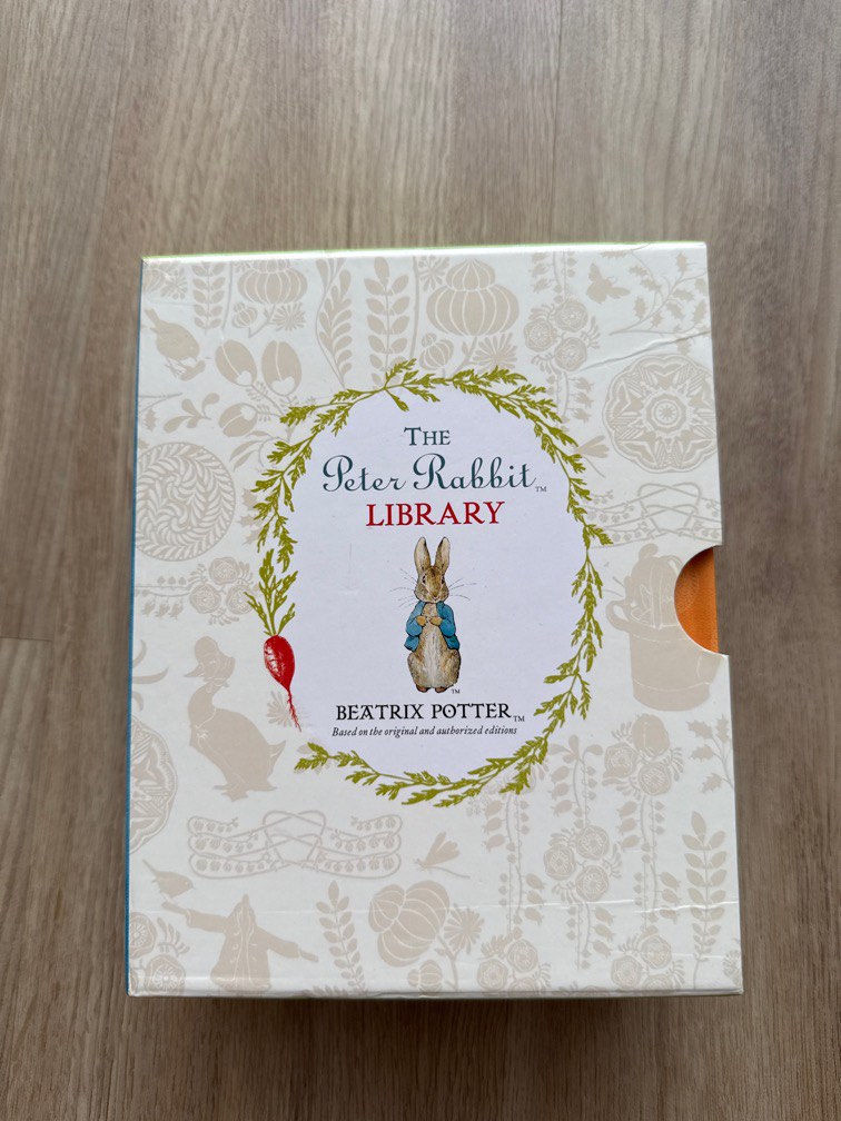 The Peter Rabbit Library storybook set, Hobbies & Toys, Books ...