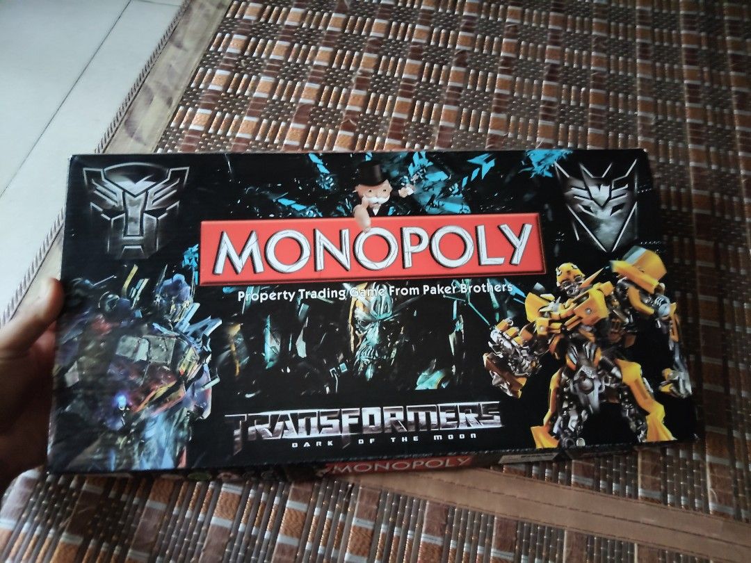 Transformers Monopoly, Hobbies & Toys, Toys & Games on Carousell