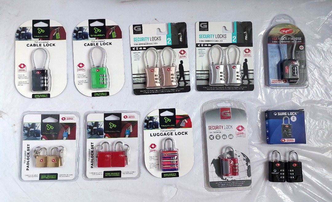 TSA Lock Combination or Keyed Assorted Brands NewUSA, Everything Else ...