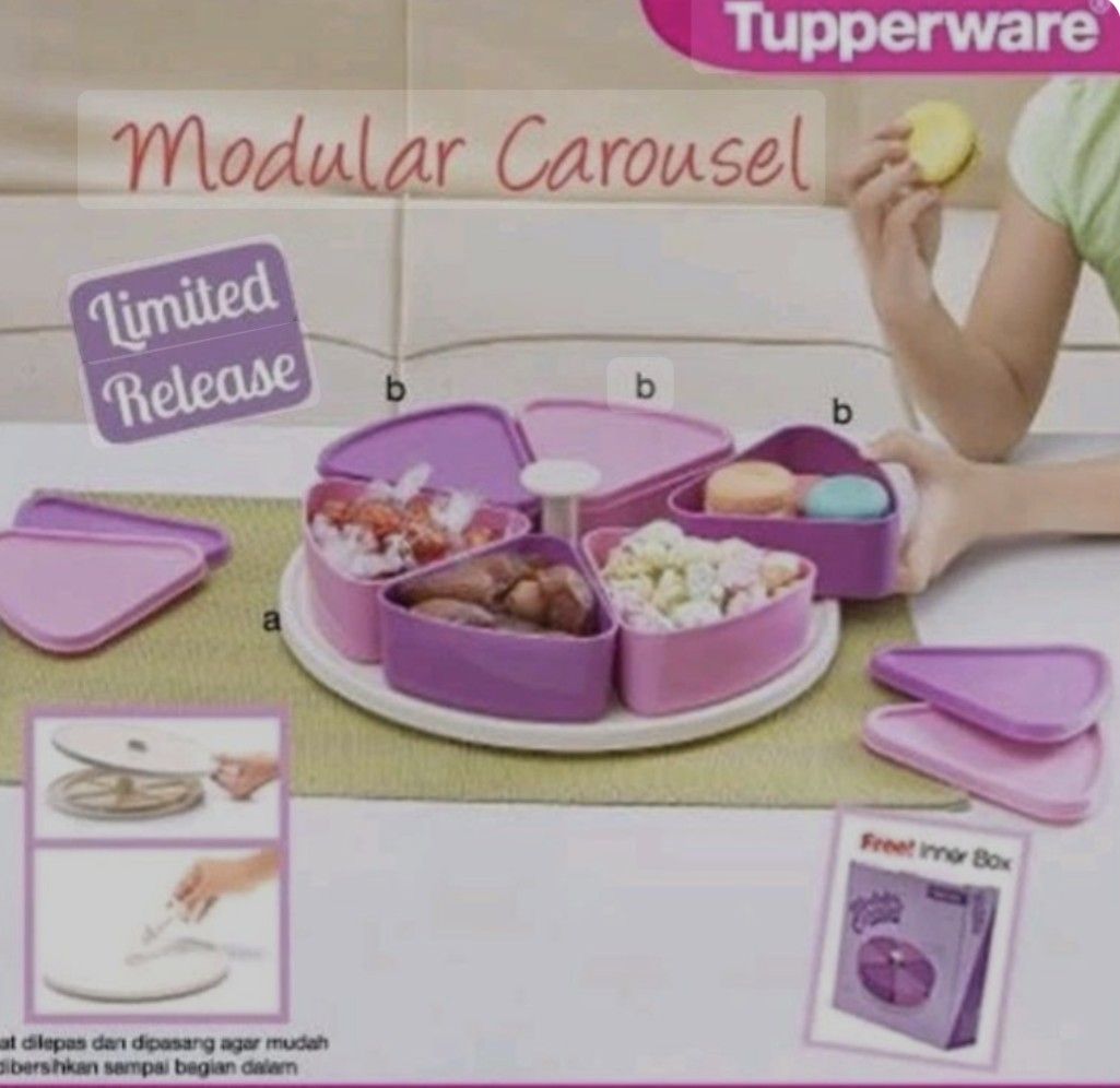 Tupperware Modular Carousel, Perabotan Rumah di Carousell