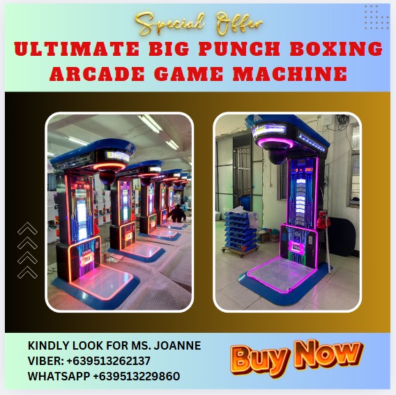 Ultimate Big Punch Boxing Arcade Game Machine PRE ORDER, Everything ...