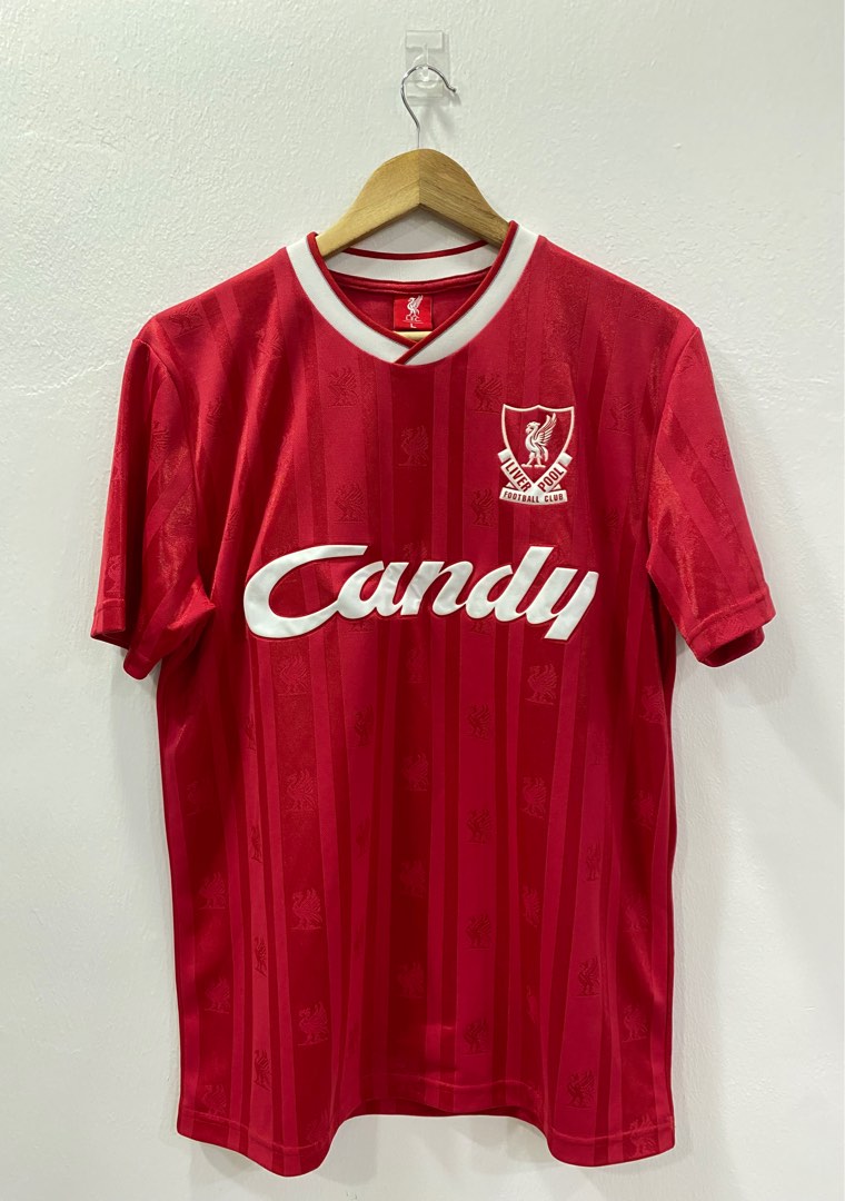 VINTAGE LIVERPOOL 88/89 HOME JERSEY ORIGINAL LFC OFFICIAL, Men's ...