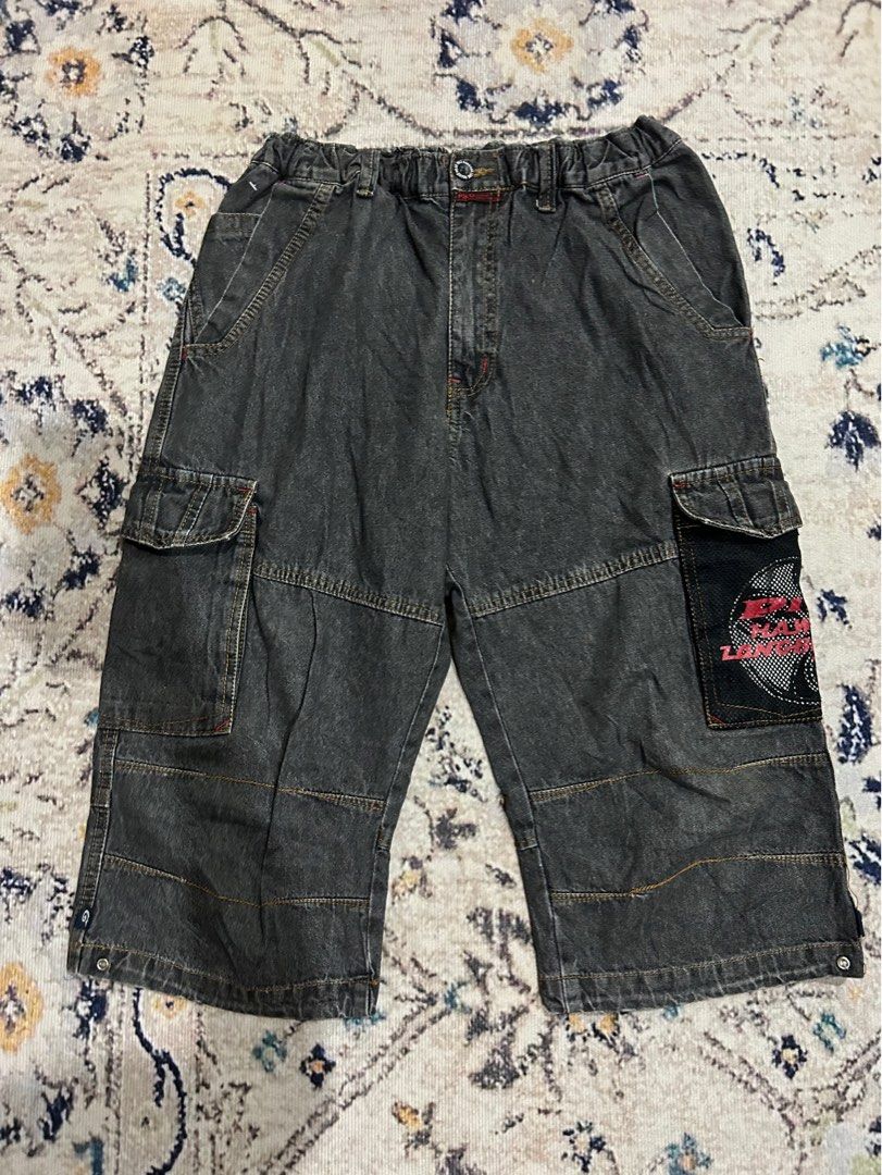 Y2K Vintage Piko Cargo Jorts, Men's Fashion, Bottoms, Jeans on Carousell