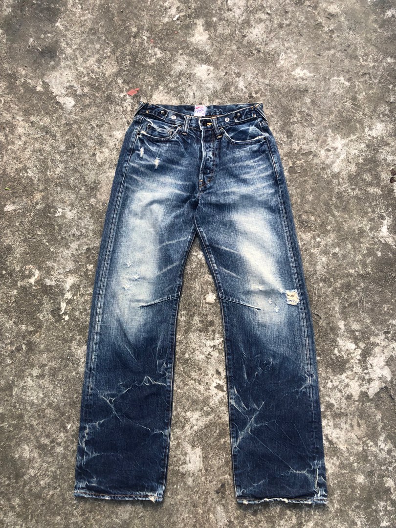 Vintage Prps Button Fly Made In Japan Jeans, Men's Fashion, Bottoms, Jeans on Carousell