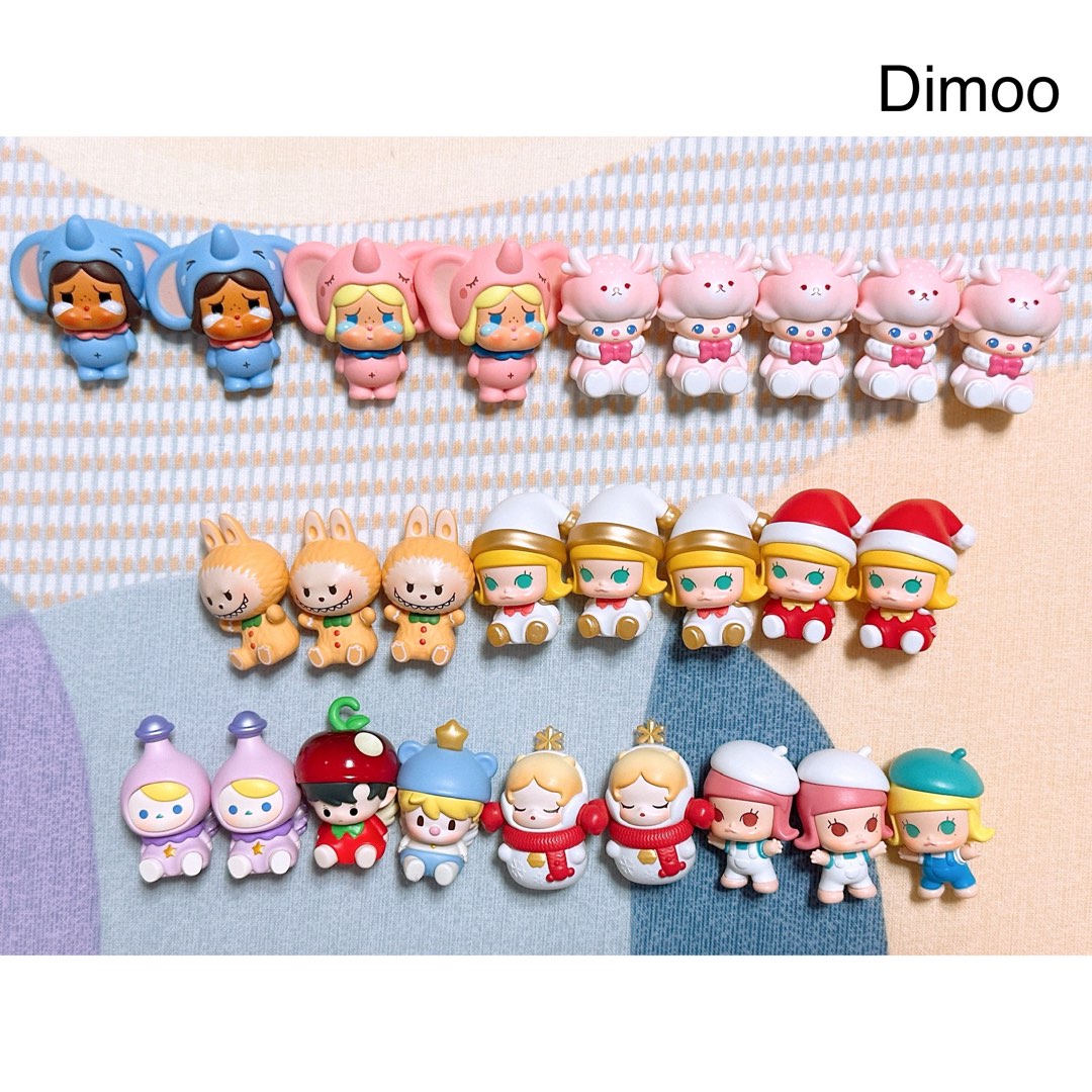 [WTS] POPMART POPBEAN Labubu Skullpanda Molly Crybaby Dimoo Twinkle ...